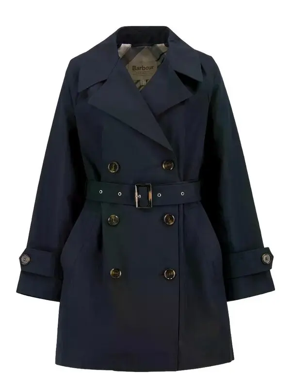 Barbour Adare Trench Coat - Blue
