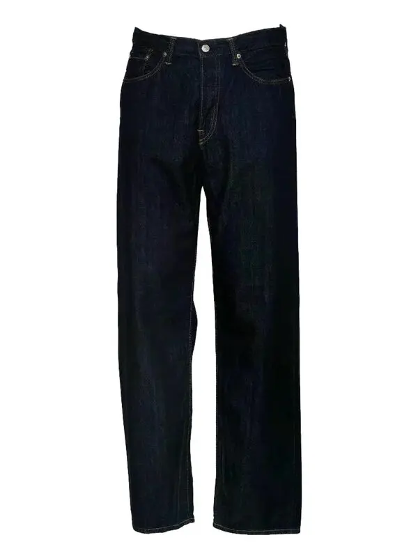 Edwin Logo Patch Loose-fit Jeans - Blue