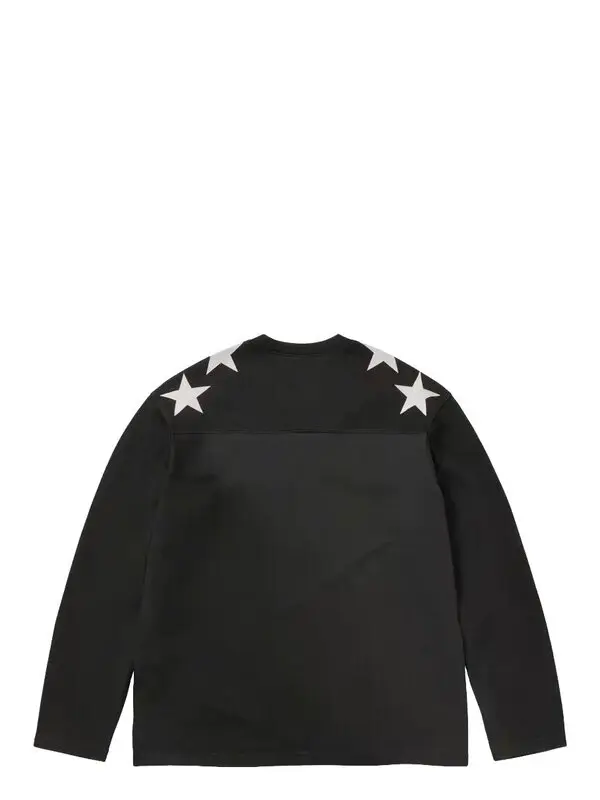 Supreme Playboy Star-print Long Sleeve T-shirt - Black