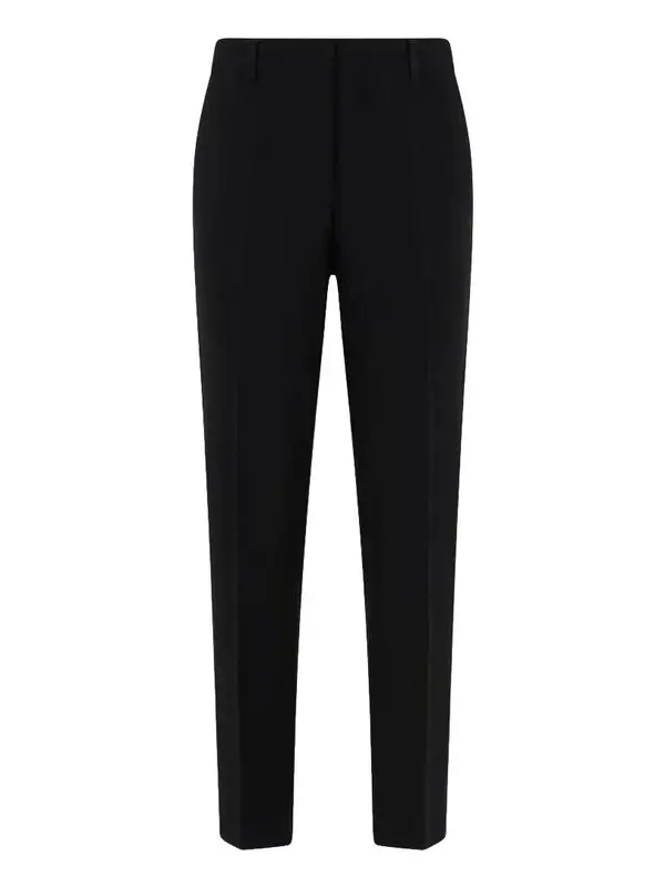 Moschino Tapered Tailored Trousers - Black