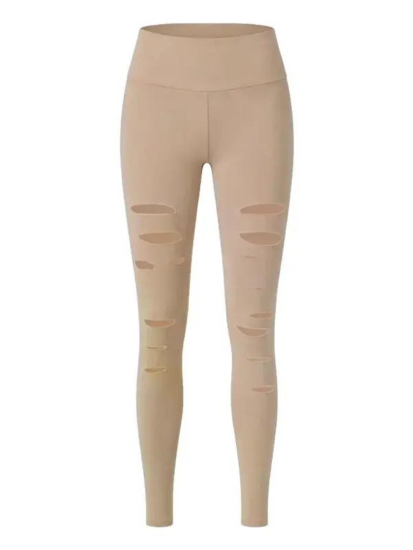 Alo Yoga Ripped Leggings - Neutrals