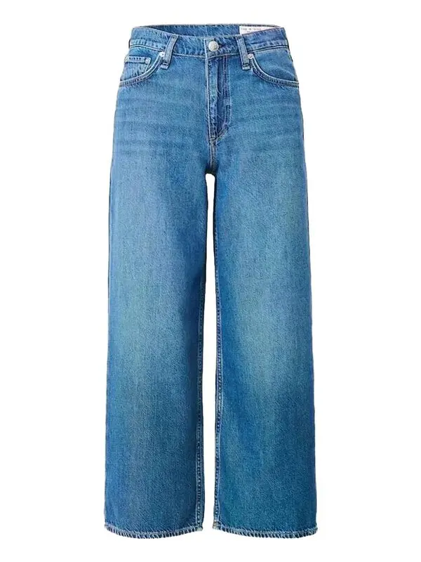 Rag & Bone Andi Wide-leg Jeans - Blue