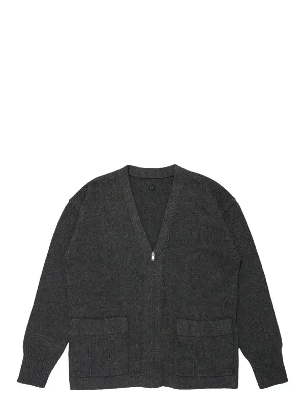 TAIGA TAKAHASHI Lot. 530 Zip-up Cardigan - Grey