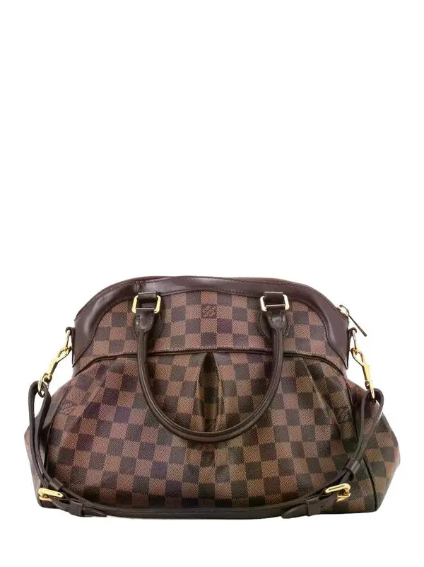 LOUIS VUITTON Trevi Pm Satchel Handbag - Brown