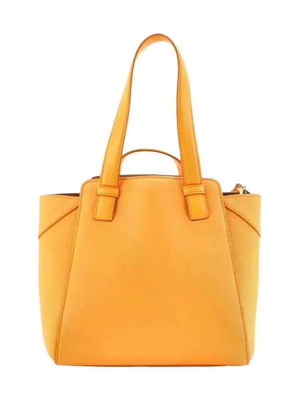 Loewe Hammock Nugget Bag Leather Small Crossbody Bag - Orange