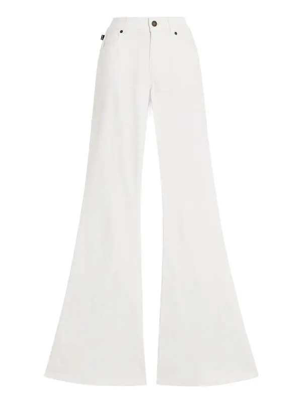 TOM FORD Mid-rise Flared Jeans - White