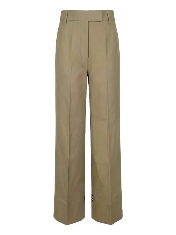 Thom Browne Rwb Stripe Wide-leg Trousers - Neutrals