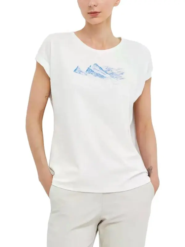 MAMMUT Graphic Print T-shirt - White