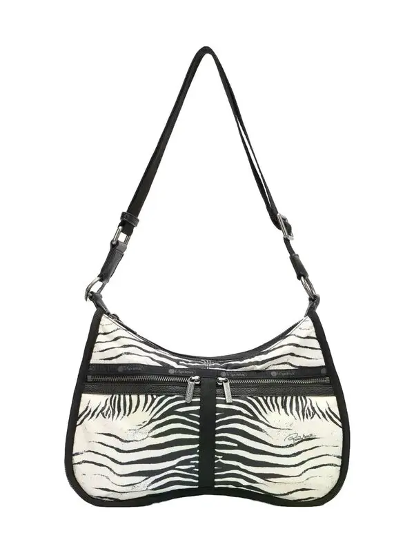 Roberto Cavalli Torino Shoulder Bag - White