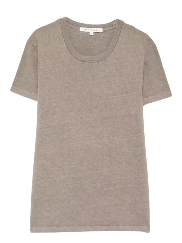 SLVRLAKE Cotton Crewneck T-shirt - Green