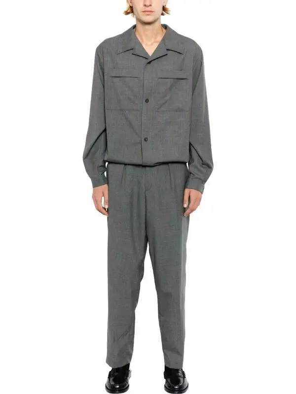 Kiton Chest-pocket Shirt Jacket - Grey