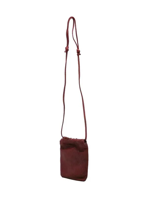 CATERINA LUCCHI Eva Leather Crossbody Bag - Red