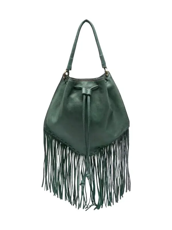 CATERINA LUCCHI Adelaide Leather Shoulder Bag - Green