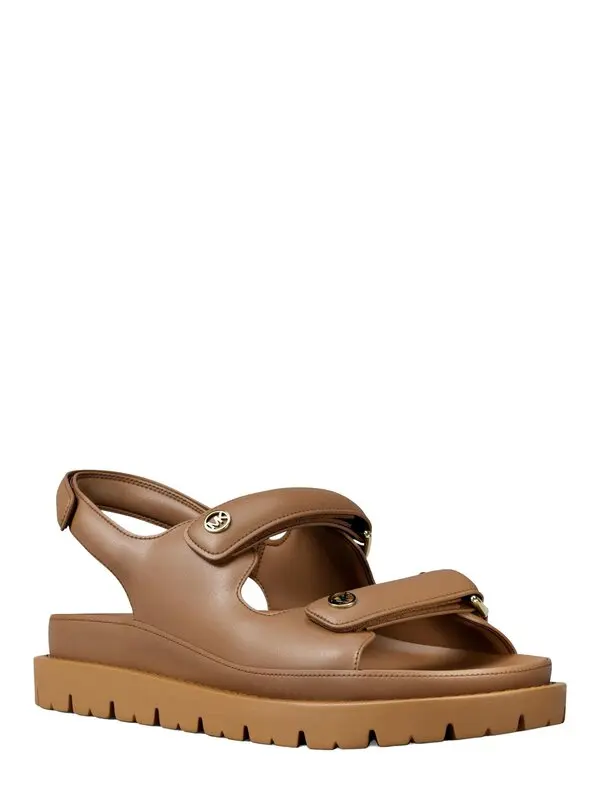 Michael Kors Platform Sandals - Brown