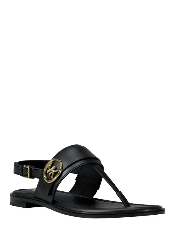 Michael Kors Carmen Thong Sandal - Black