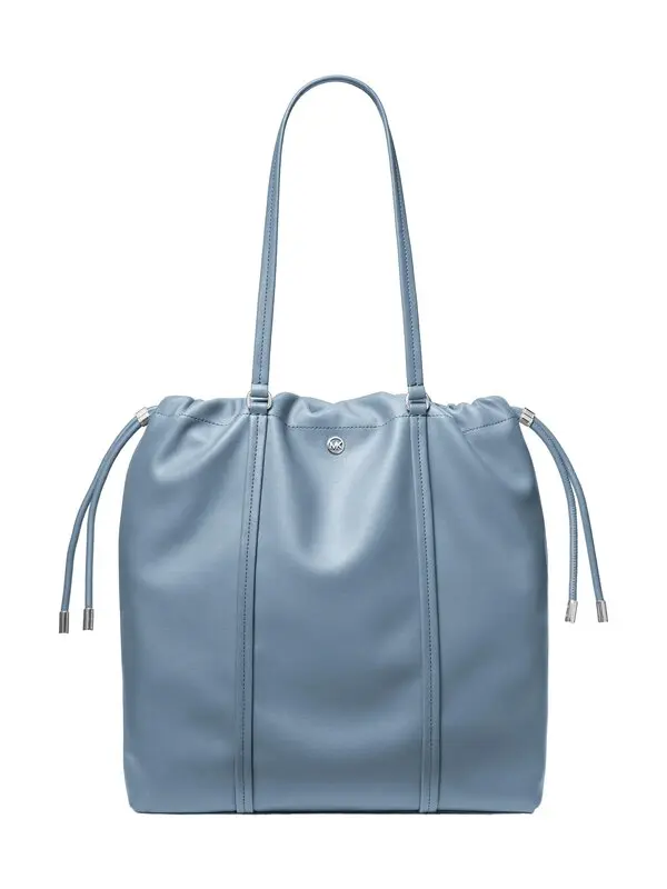 Michael Kors Matilda Large Cinch Tote Bag - Blue