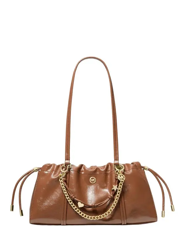 Michael Kors Matilda Small Cinched Shoulder Bag - Brown