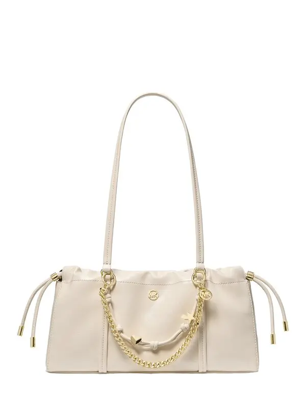 Michael Kors Matilda Small Cinched Shoulder Bag - Natural