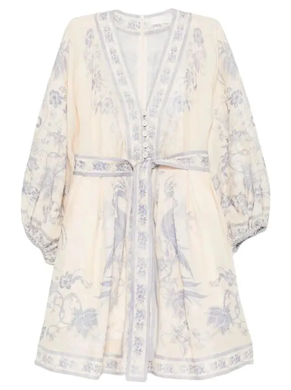 Zimmermann Indra Mini Dress - Multicolor