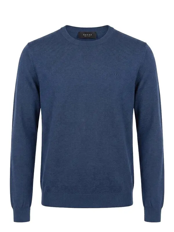 Gucci Roundneck Silk Sweater - Multicolor