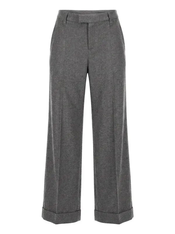 Brunello Cucinelli Wool Trousers - Multicolor
