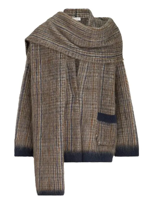 Brunello Cucinelli Cotton Cardigan - Multicolor