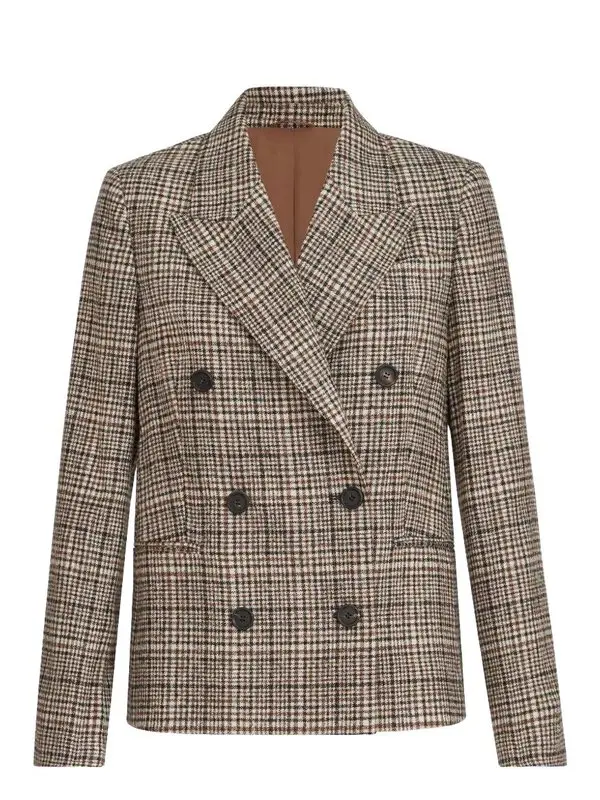 Brunello Cucinelli Double-breasted Jacket - Multicolor