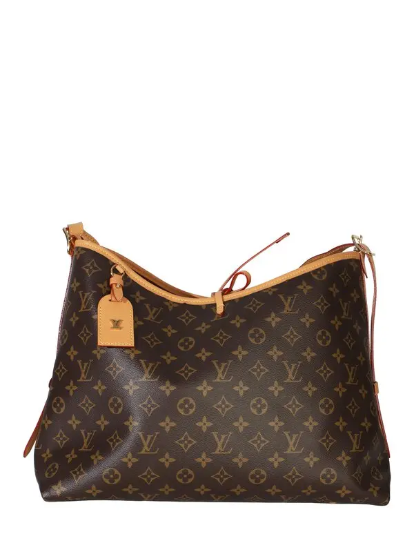 LOUIS VUITTON Monogram Canvas Carryall Mm Shoulder Bag - Brown