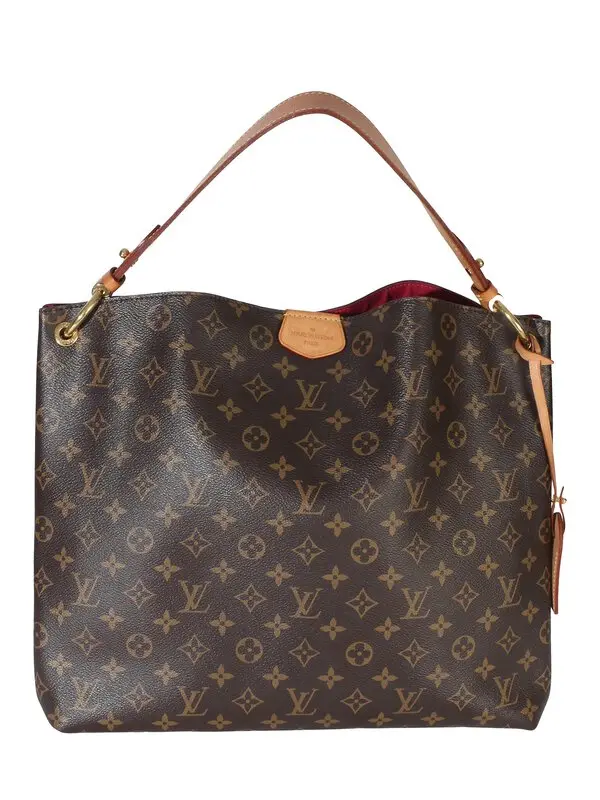 LOUIS VUITTON Monogram Canvas Graceful Mm Shoulder Bag - Brown