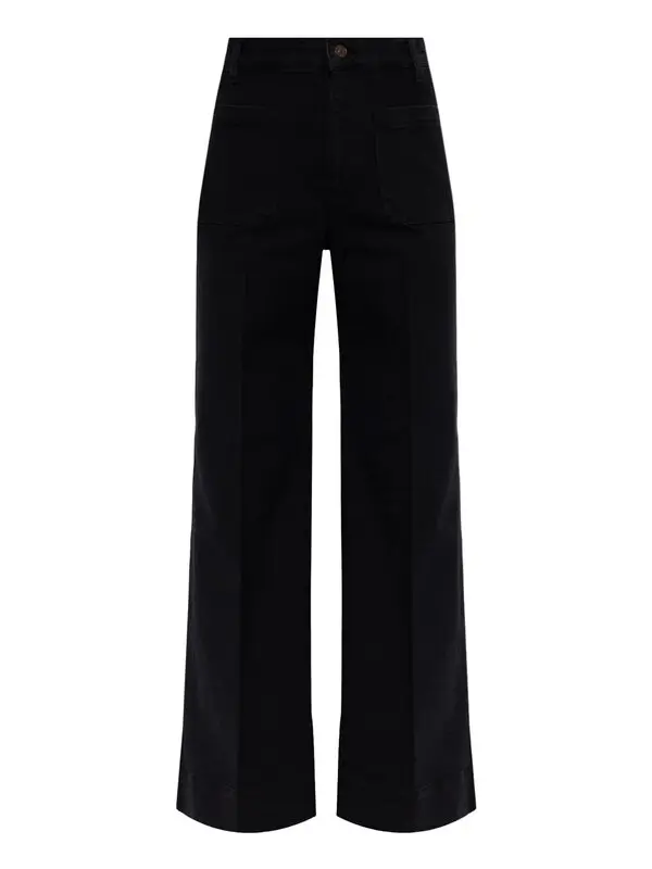 Victoria Beckham High-waisted Flared Leg Jeans - Black