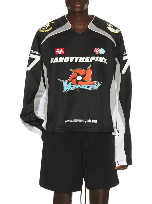VANDYTHEPINK Moto Jersey - Black