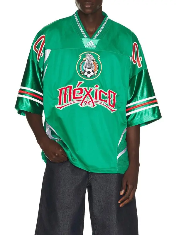 ADIDAS ORIGINALS Mexico World Cup Jersey - Bold Green