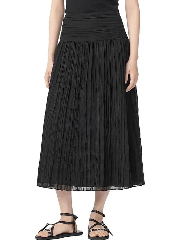 ALLSAINTS Asal Maxi Skirt - Black