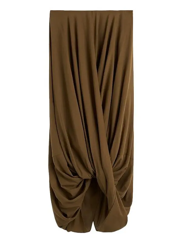 TOTEME Cocoon Skirt - Walnut