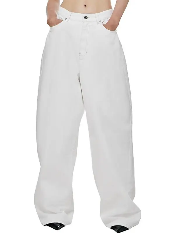 L'EMIUNE 01 Loose Wide Leg Jeans - Ow
