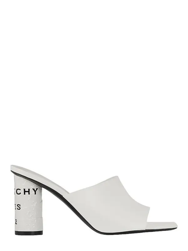 Givenchy High Heel Mules - Ivory