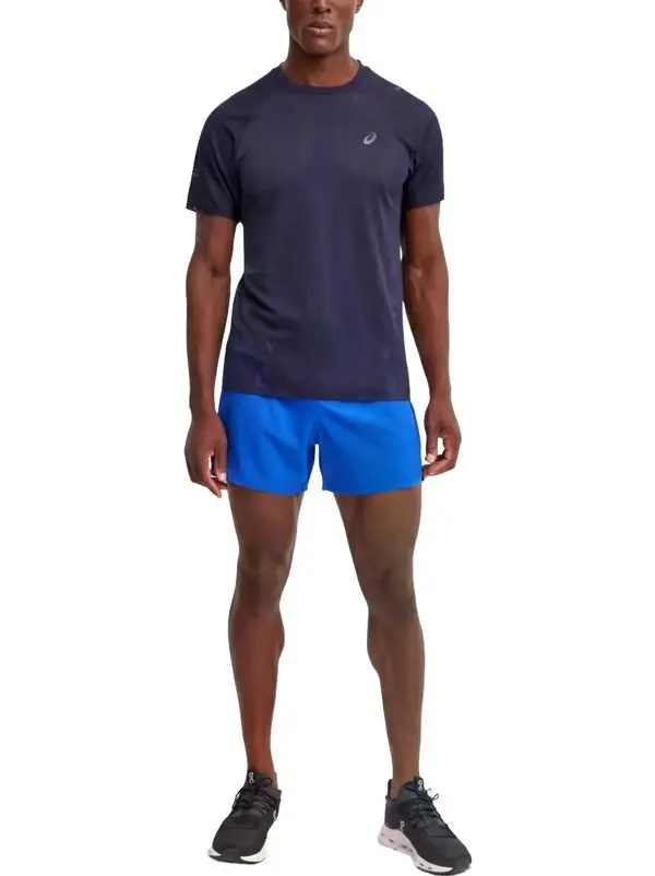 Asics Perforated Detail Raglan Sleeve T-shirt - Blue