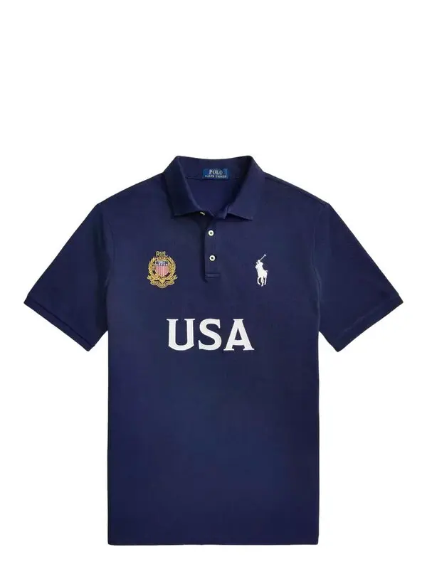 Polo Ralph Lauren Usa Polo Shirt - Blue