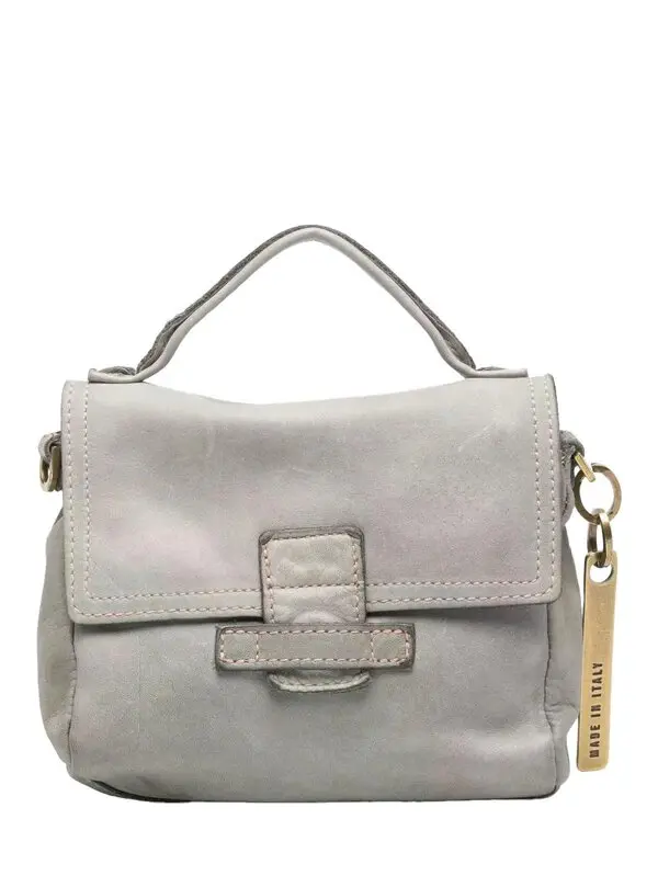 CATERINA LUCCHI Maria Leather Tote Bag - Grey