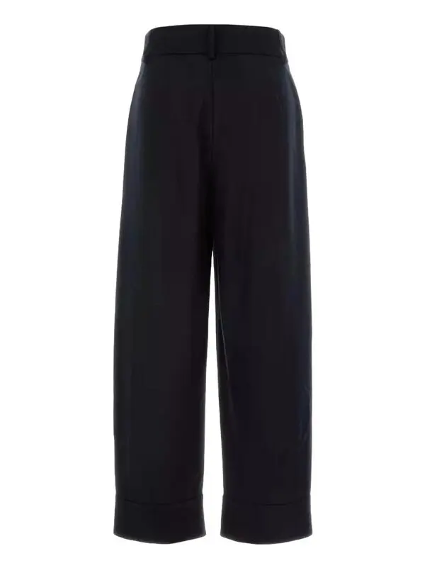 ALANUI X SUICOKE Pleated Wool Trousers - Blue