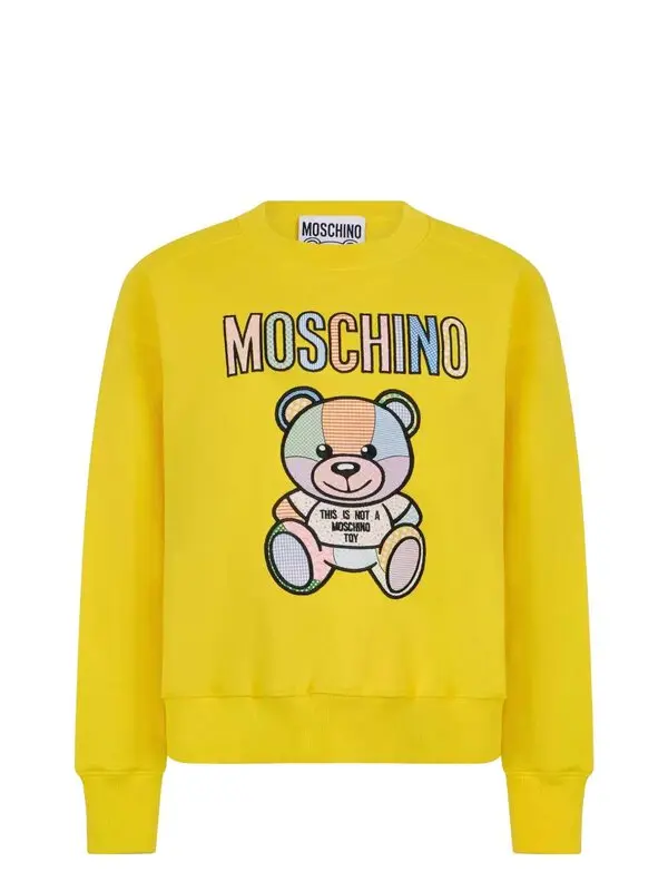 Moschino Teddy Bear Sweatshirt - Yellow