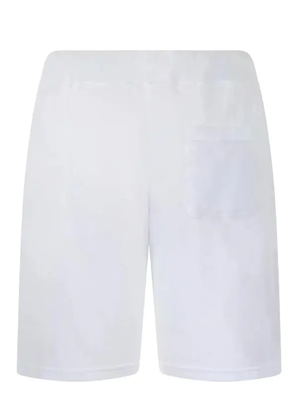 Fedeli Cotton Drawstring Shorts - White