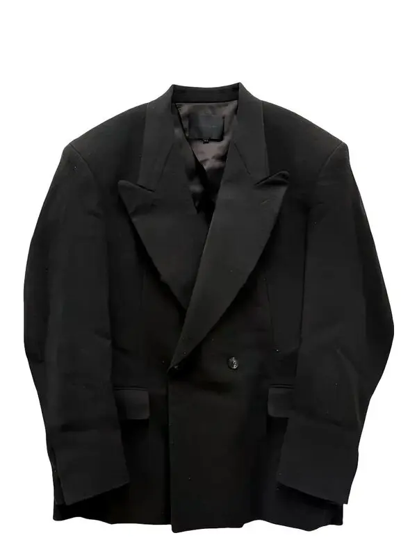 OMAR AFRIDI Double-breasted Tailored Jacket - Brown