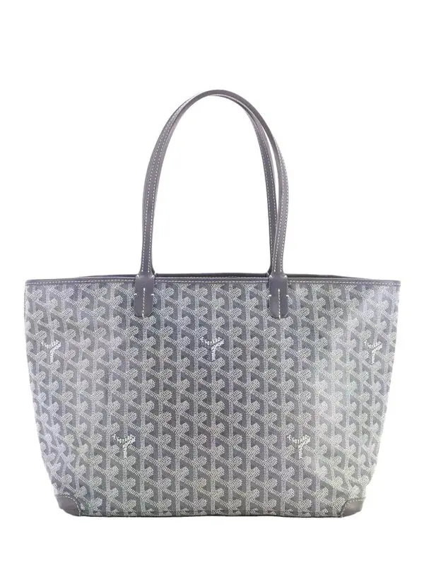 Goyard Artois Pm Coated Canvas Tote Bag - Grey