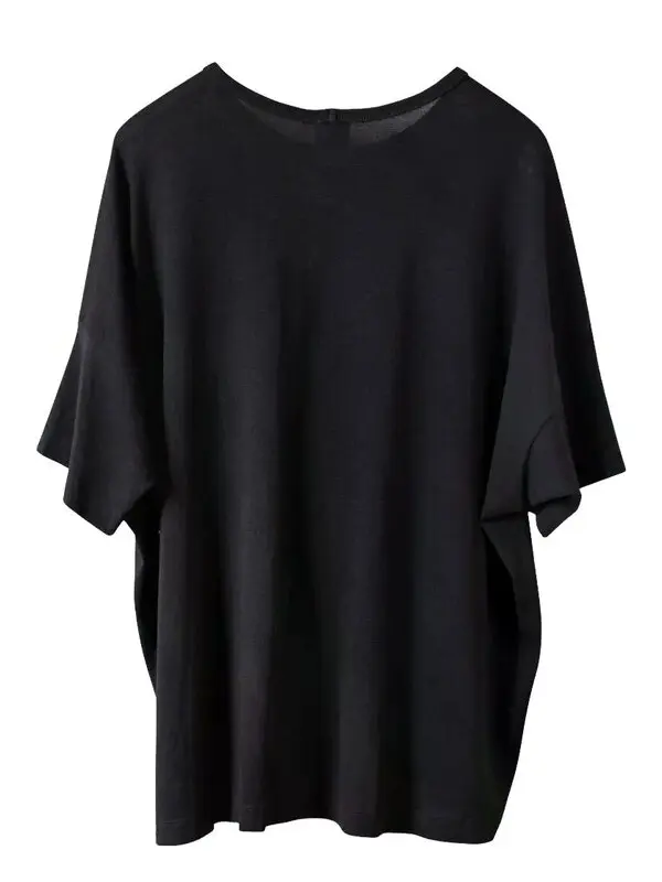 JAN JAN VAN ESSCHE Dropped-shoulder T-shirt - Black