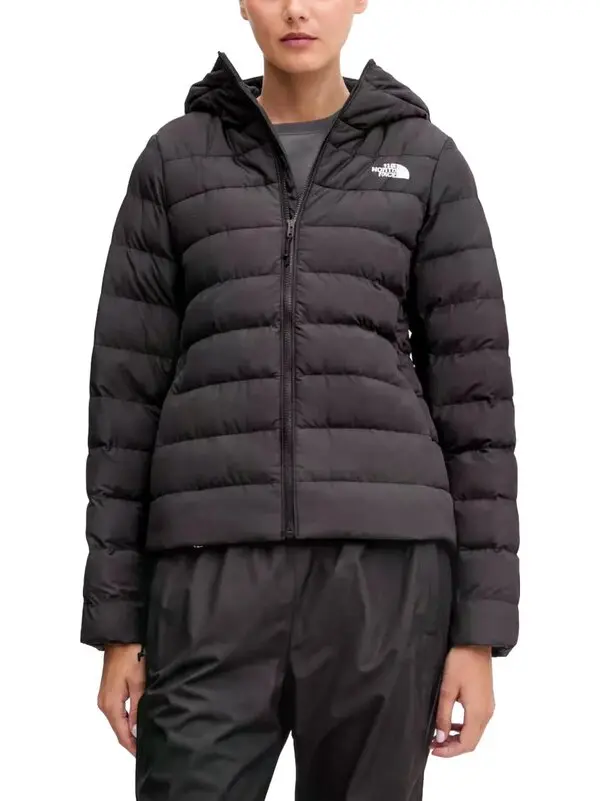 The North Face Quilted Hooded Jacket - Black