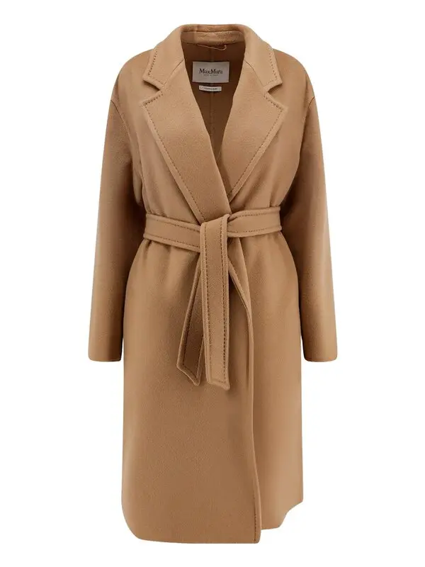 Max Mara Melinda Cashmere Coat - Cream