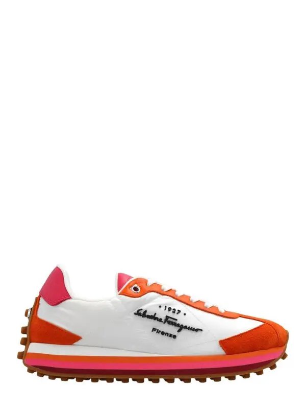 FERRAGAMO Logo Sneakers - White