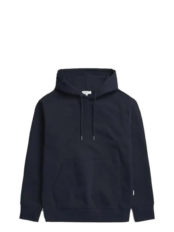 Norse Projects Long-sleeved Hooded Sweatshirt - Black