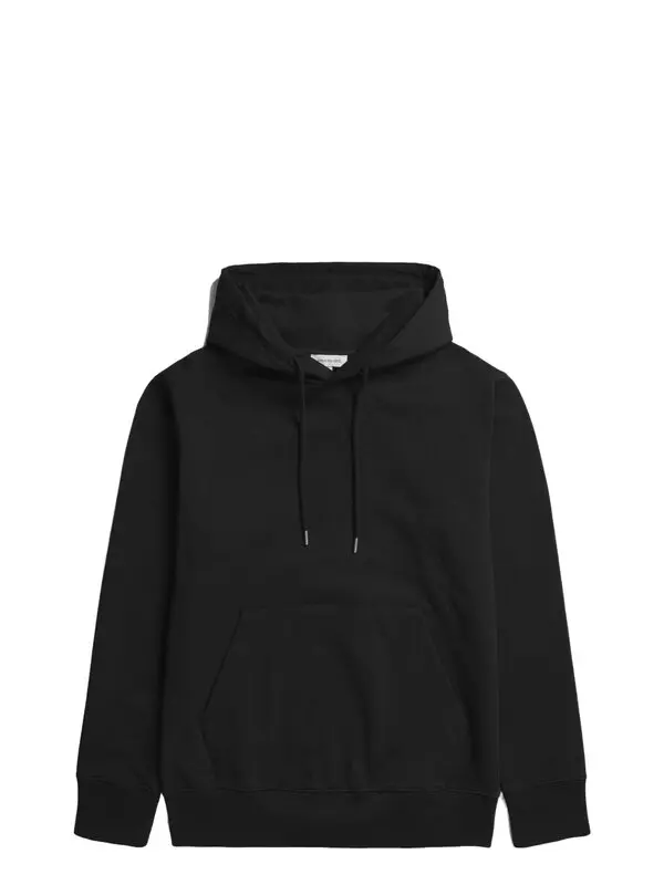 Norse Projects Long Sleeve Hooded Sweatshirt - Black